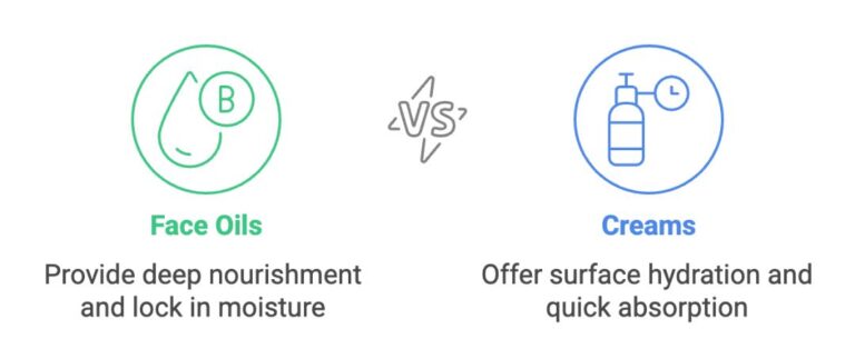 Face Oils vs. Creams: Which Is Better for You? - Derma Care Dreams